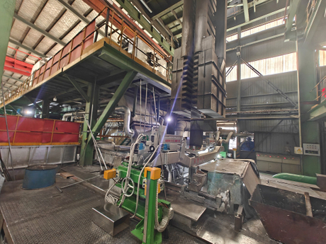 Cold Rolled Carbon Steel Coils Annealing Galvanizing Line Zinc Pot ...