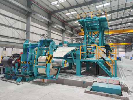 Coil paint coating production line, color coating machine for aluminum ...