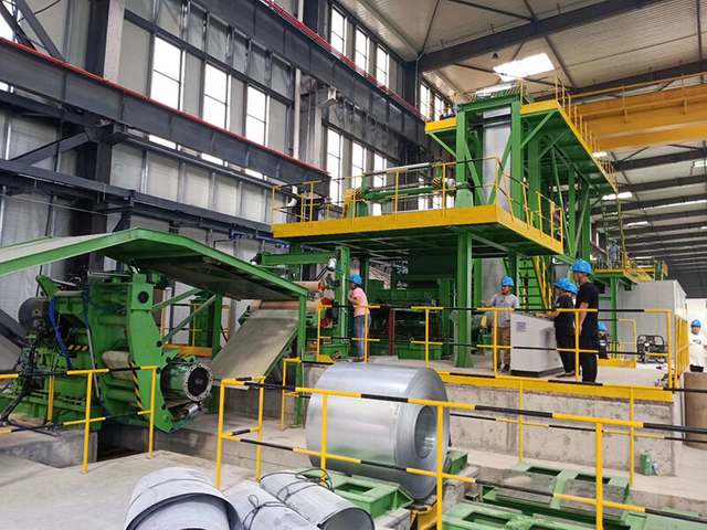 hot galvanizing line, galvalume line, color coating line, coil color ...